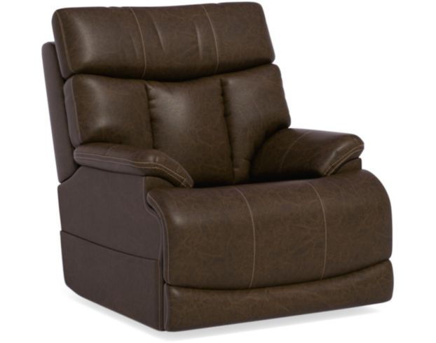 Flexsteel Clive Brown Power Lift Recliner | Homemakers