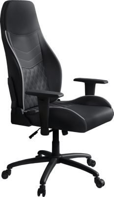 Furniture Of America Good Game Black and White Gaming Chair | Homemakers