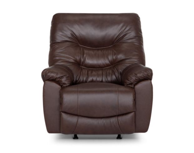 Franklin Trilogy Brown Leather Rocker Recliner | Homemakers