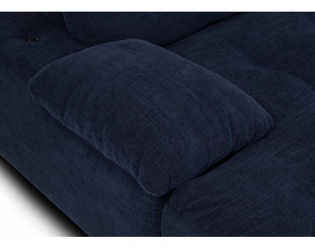 Franklin Neptune Denim Blue 3-Piece Sectional with USB Port
