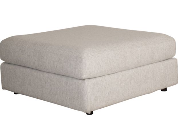 Fusion Durango Pewter Ottoman | Homemakers
