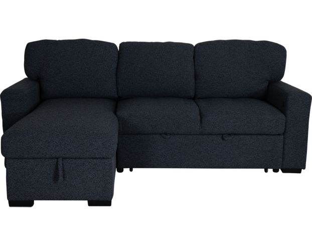Global U0202 Collection Dark Gray 2-Piece Sleeper Sectional
