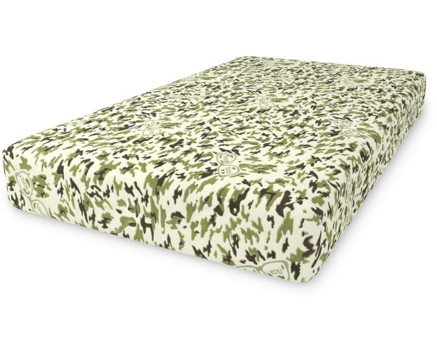 Rize Home Youth Camo Hybrid Twin Mattress in a Box | Homemakers