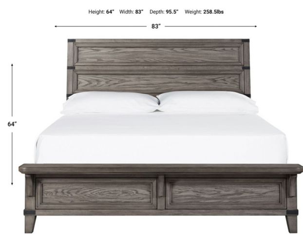 Intercon Forge 4-Piece King Bedroom Set