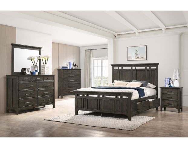 Intercon Hawthorne 4-Piece King Storage Bedroom Set