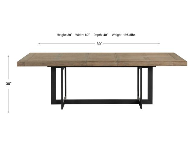 Intercon Eden Dining Table