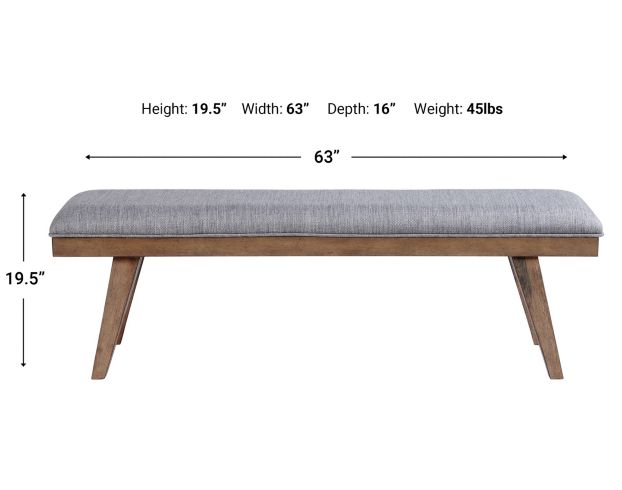 Intercon Oslo Bench | Homemakers