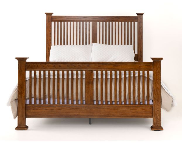 Intercon Mission Oak Park 4-Piece Queen Bedroom Set