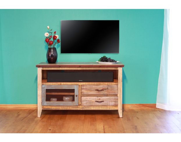 Int l Furniture Antique 52 Inch TV Stand Homemakers