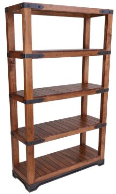 Int'l Furniture Parota Etagere Bookcase | Homemakers
