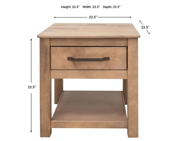 Int'l Furniture Parota End Table | Homemakers