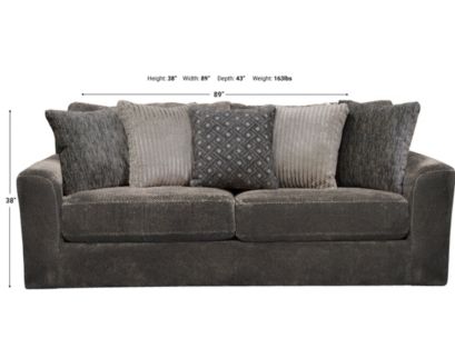 Jackson Midwood Smoke Sofa | Homemakers