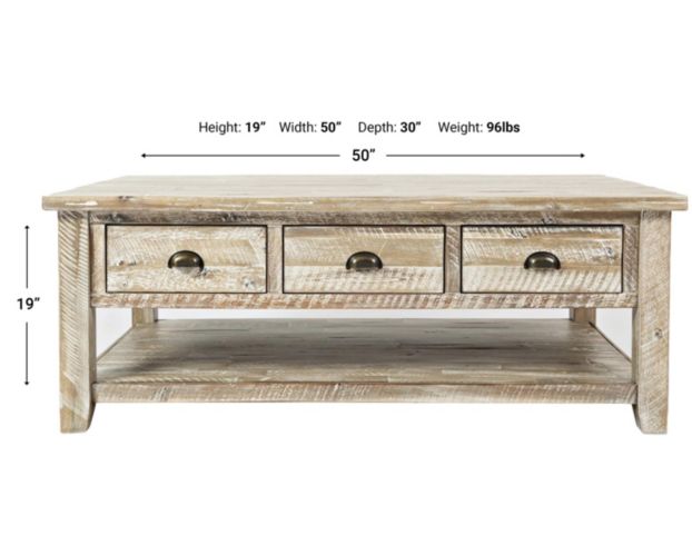 Jofran Artisan's Craft Coffee Table | Homemakers