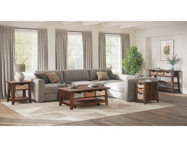 Jofran Painted Canyon Chairside Table | Homemakers