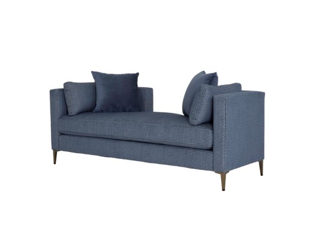 Blue settee store