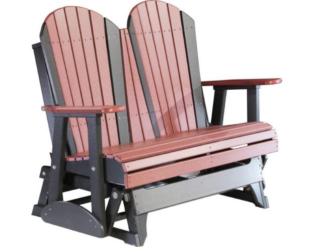 Amish Outdoors Deluxe Adirondack Outdoor Glider Loveseat | Homemakers