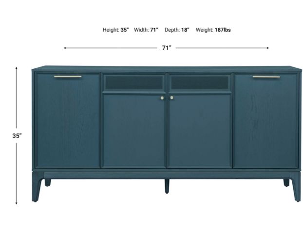 Lh Imports Arizona Accent Cabinet | Homemakers