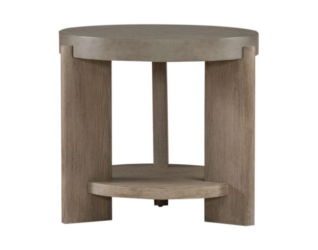 Liberty Furniture Industries, Inc. Affinity Dusty Taupe End Table ...