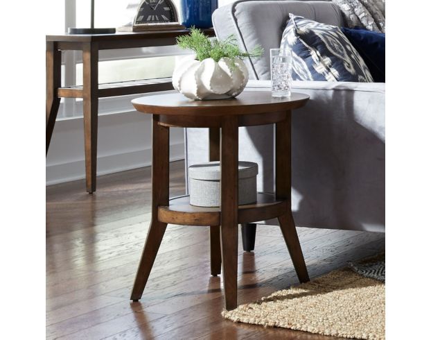 Liberty Round Ventura Boulevard End Table | Homemakers