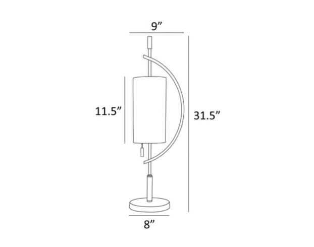 Lite Source Renessa Table Lamp | Homemakers