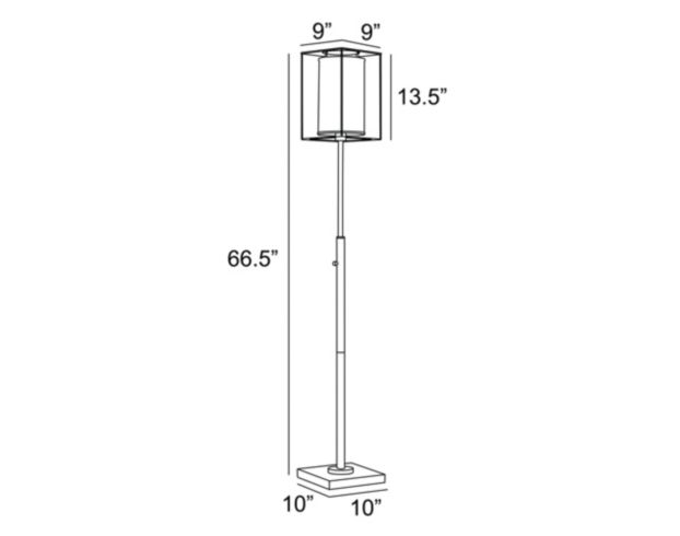 Lite Source Stein Floor Lamp | Homemakers
