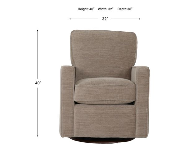 La-Z-Boy Midtown Taupe Swivel Glider | Homemakers