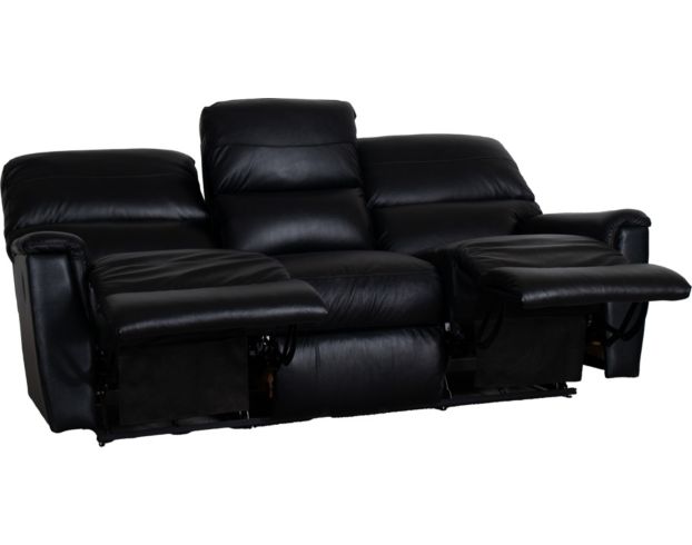 La-Z-Boy Ava Licorice Leather Reclining Sofa | Homemakers