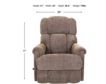 La-Z-Boy Pinnacle Mocha Rocker Recliner | Homemakers