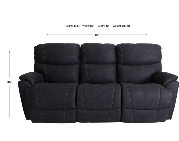 La-Z-Boy Trouper Ink Reclining Sofa | Homemakers