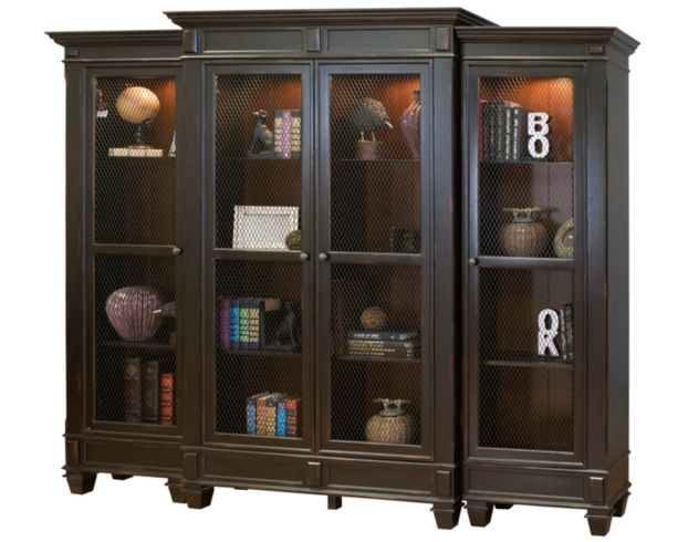 Martin Furniture Hartford Black Open Bookcase | Homemakers