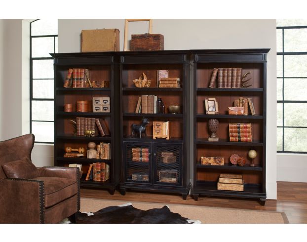 Martin Furniture Hartford Black Open Bookcase | Homemakers