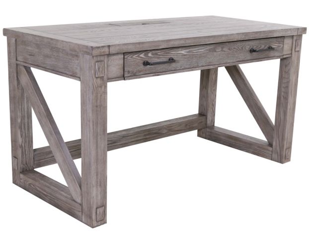 Martin Furniture Avondale Rustic Gray Writing Desk | Homemakers