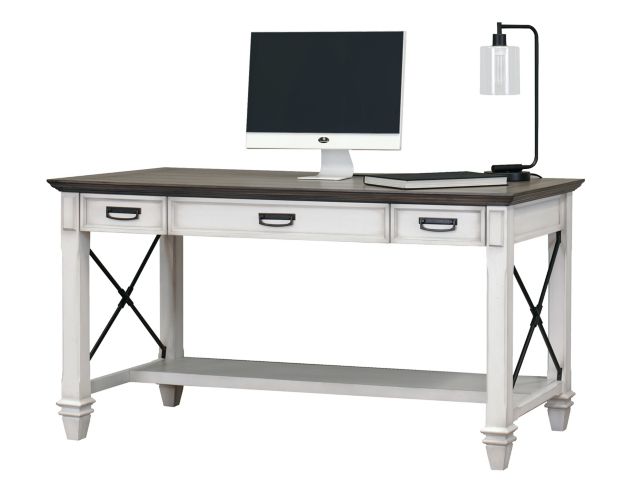 Black and white writing desk store