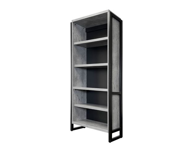 Martin Furniture Mason Concrete Open Bookcase | Homemakers