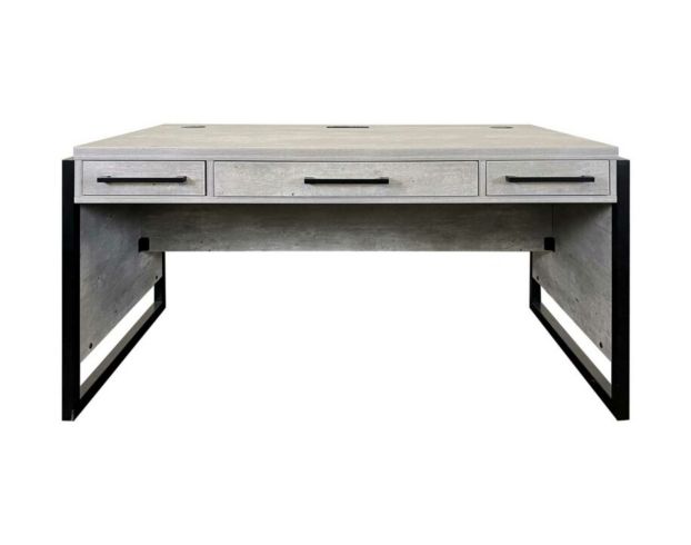 Martin Furniture Mason Gray Writing Desk | Homemakers
