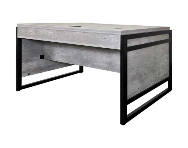 Martin Furniture Mason Gray Writing Desk | Homemakers