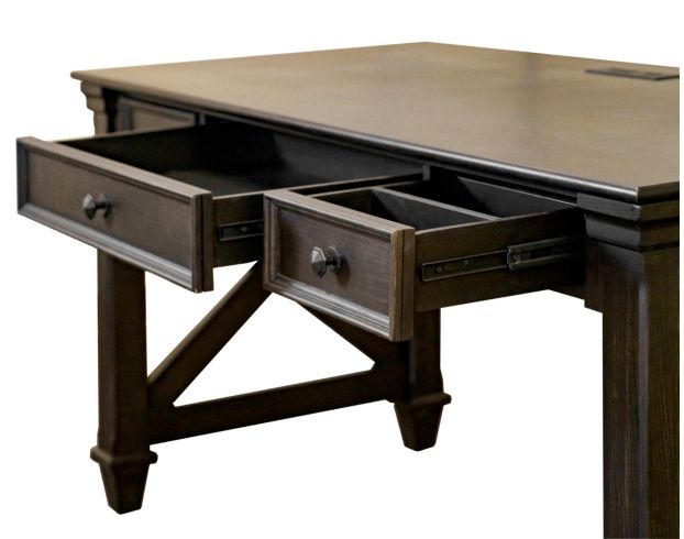 Martin Furniture Kingston Dark Chocolate Writing Desk | Homemakers