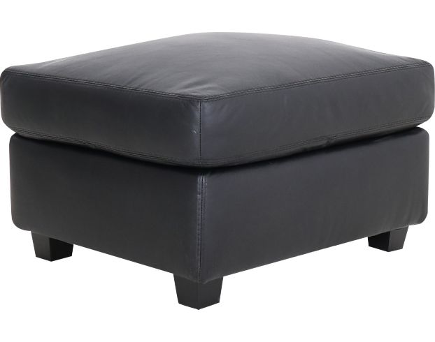 North American Leather Vantage Genuine Leather Ottoman Homemakers