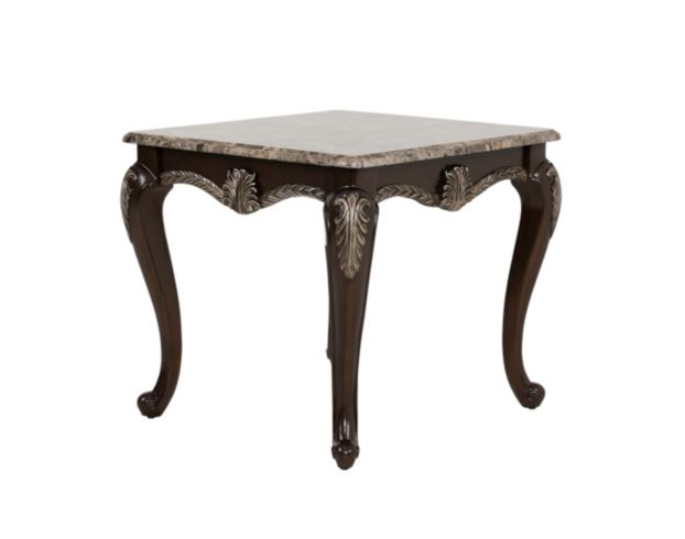 New Classic Home Furnishings Maximus Brown End Table | Homemakers