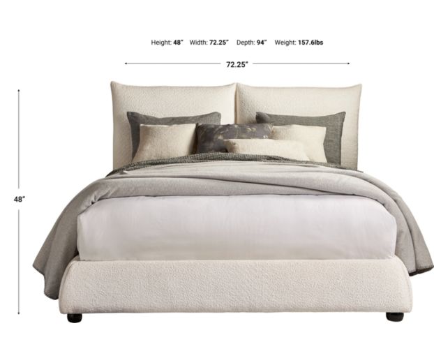 Parker House Cumulus Cozy Snow Queen Bed