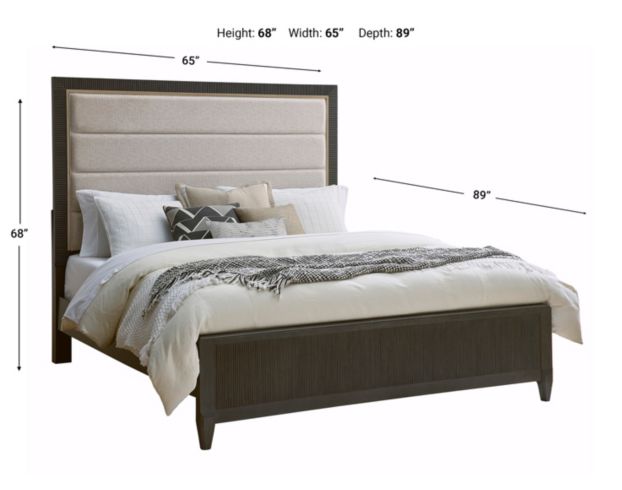 Pulaski West End Loft 4-Piece Queen Bedroom Set