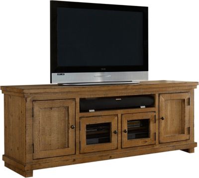 Progressive Willow Pine 74-Inch TV Console | Homemakers Furniture