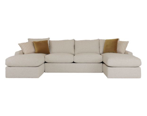 Rowe Furniture Lounge Alden 3 Piece Natural Double Chaise S