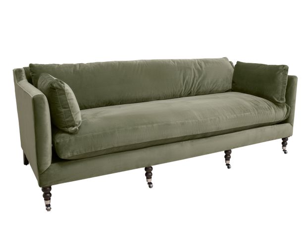 Rowe Furniture Madeline Sage Velvet Sofa | Homemakers