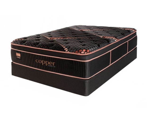 Spring Air Copper Plush Euro-Top Hybrid King Mattress | Homemakers