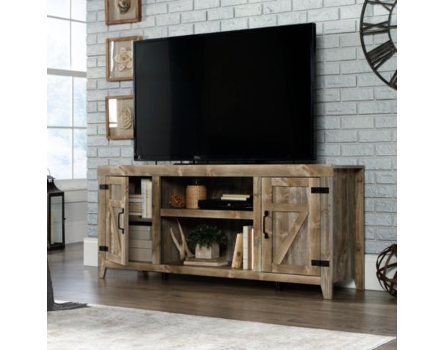 Sauder Select Rustic Cedar Media Console Homemakers
