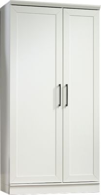 Sauder HomePlus Soft White Storage Cabinet | Homemakers