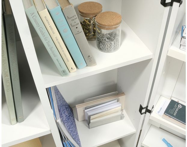 Sauder HomePlus Soft White Storage Cabinet | Homemakers