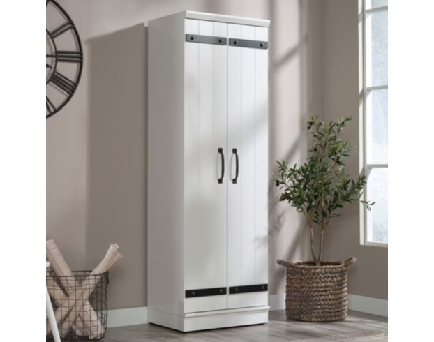 Sauder Home Plus White Storage Pantry | Homemakers