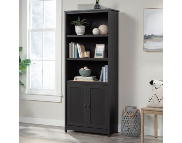Sauder Cottage Road Black Bookcase | Homemakers